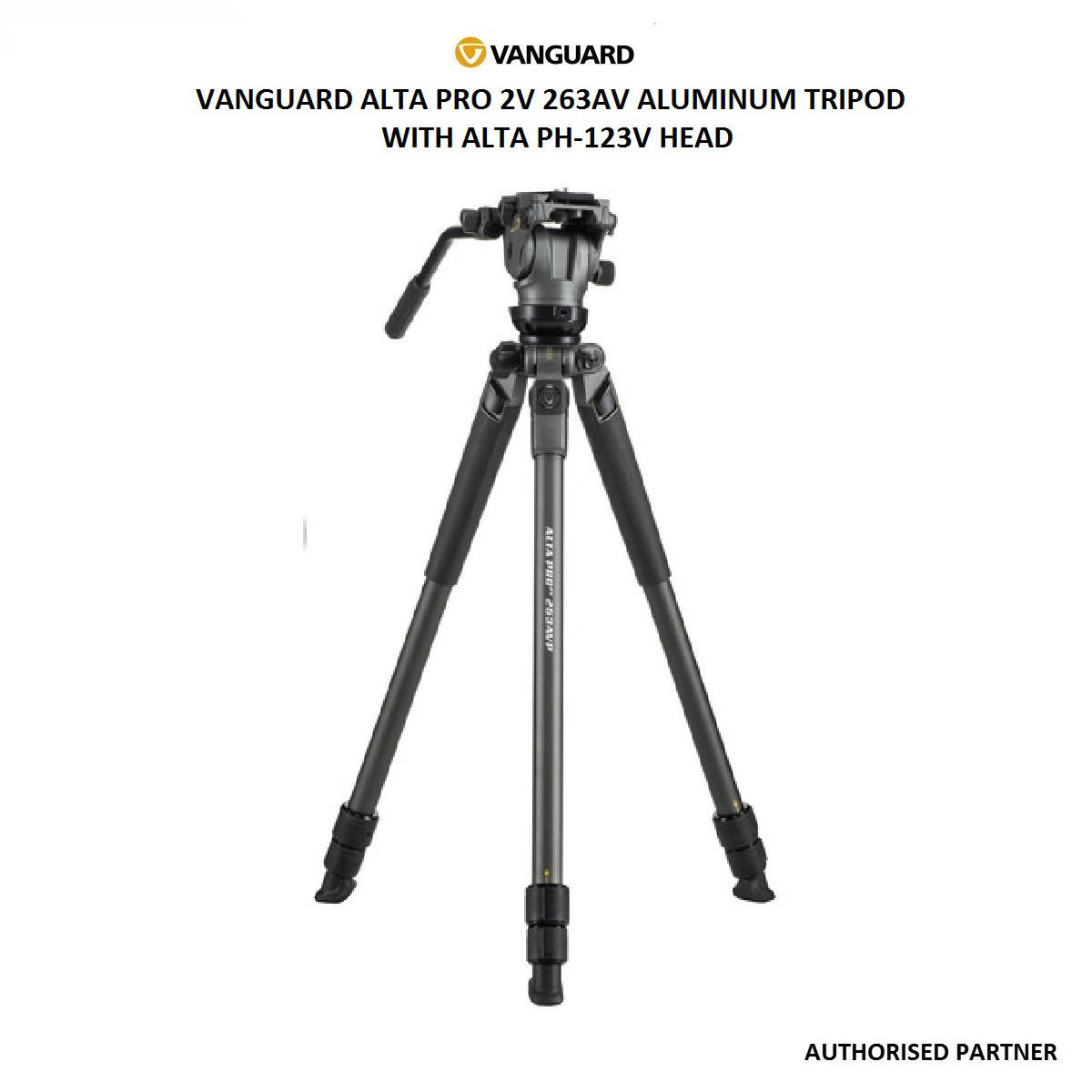 Vanguard ALTA PRO 2V 263AV Aluminum Tripod with ALTA PH-123V Head ...