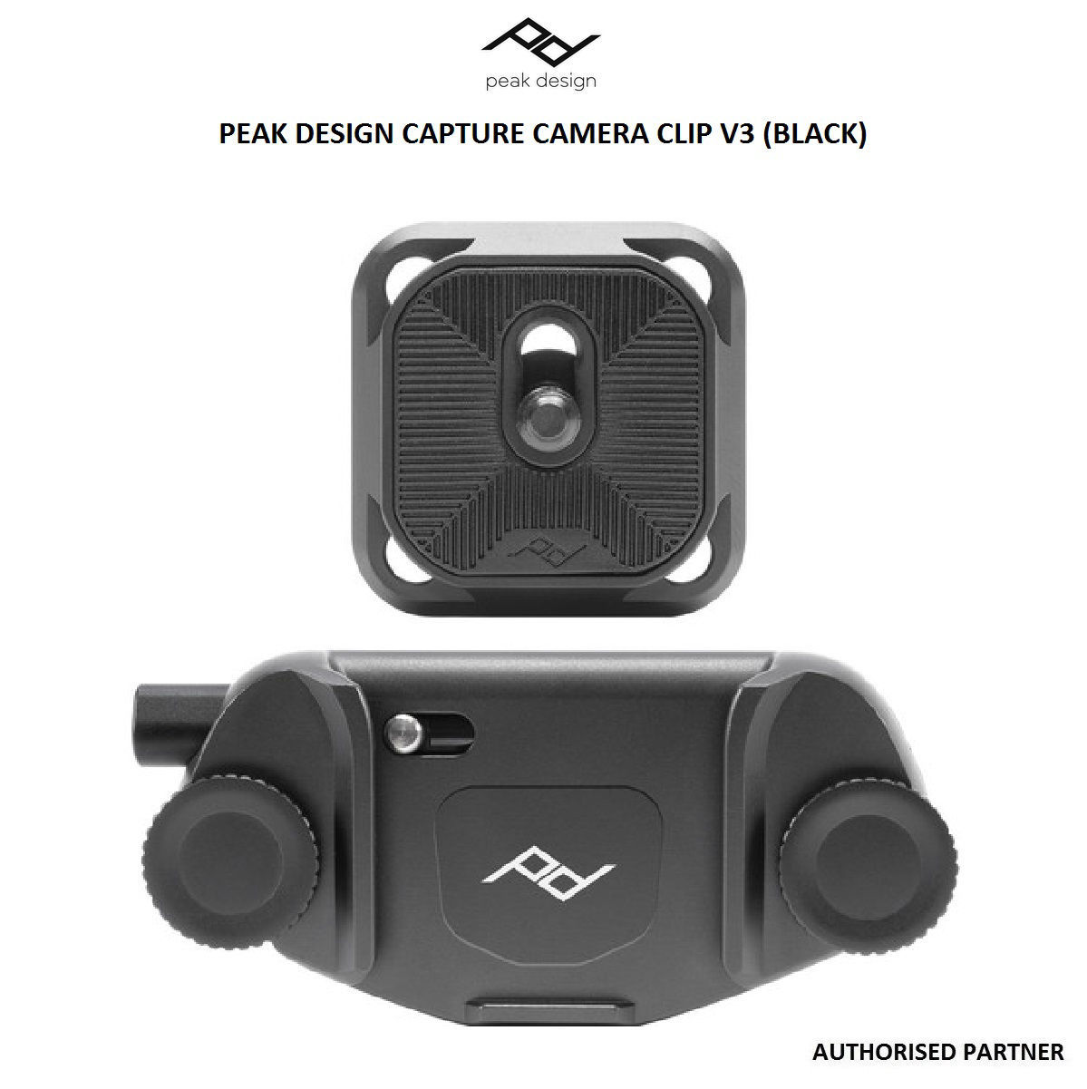 Peak Design Capture Camera Clip v3 (Black) | Future Forward