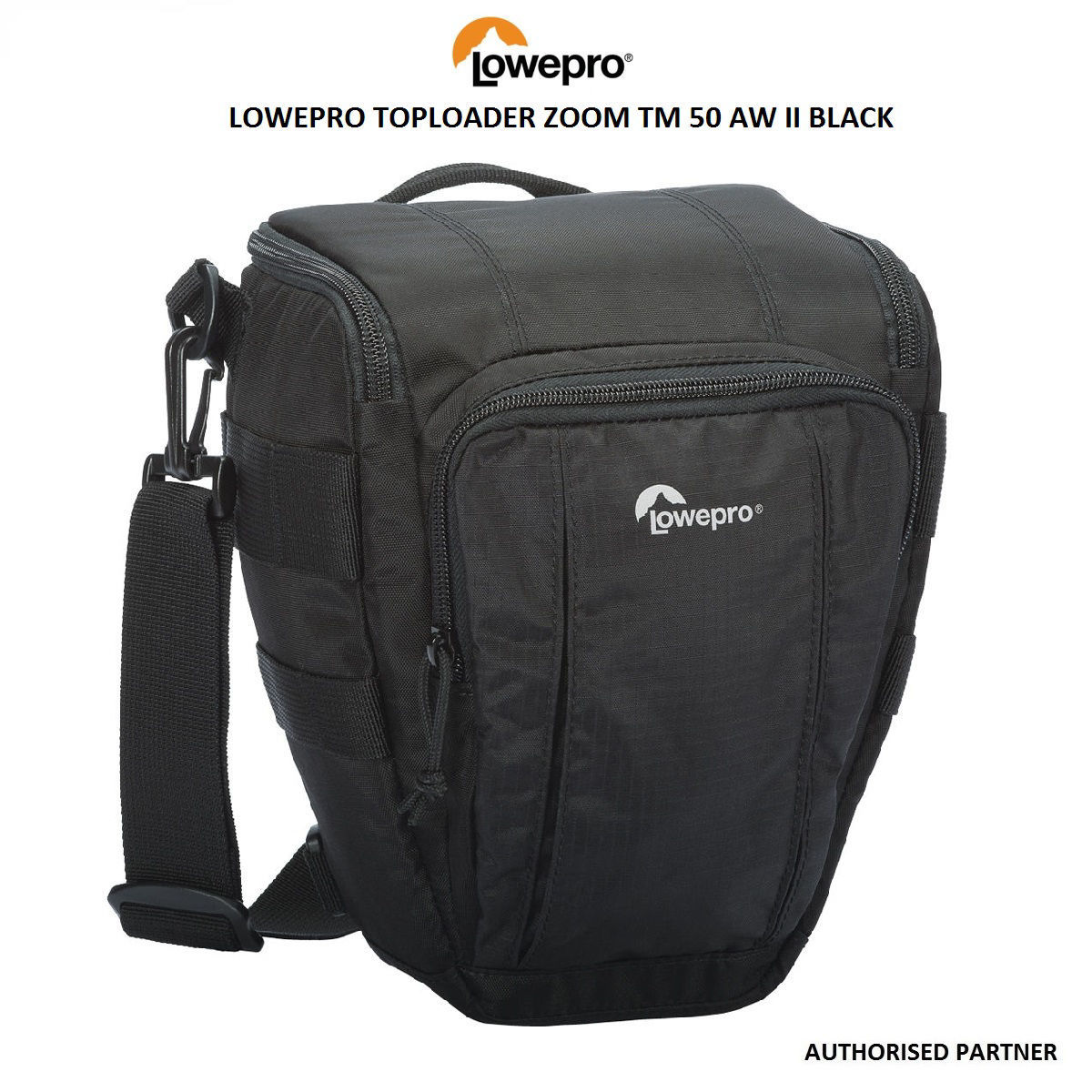 Lowepro Toploader Zoom 50 AW II (Black) | Future Forward