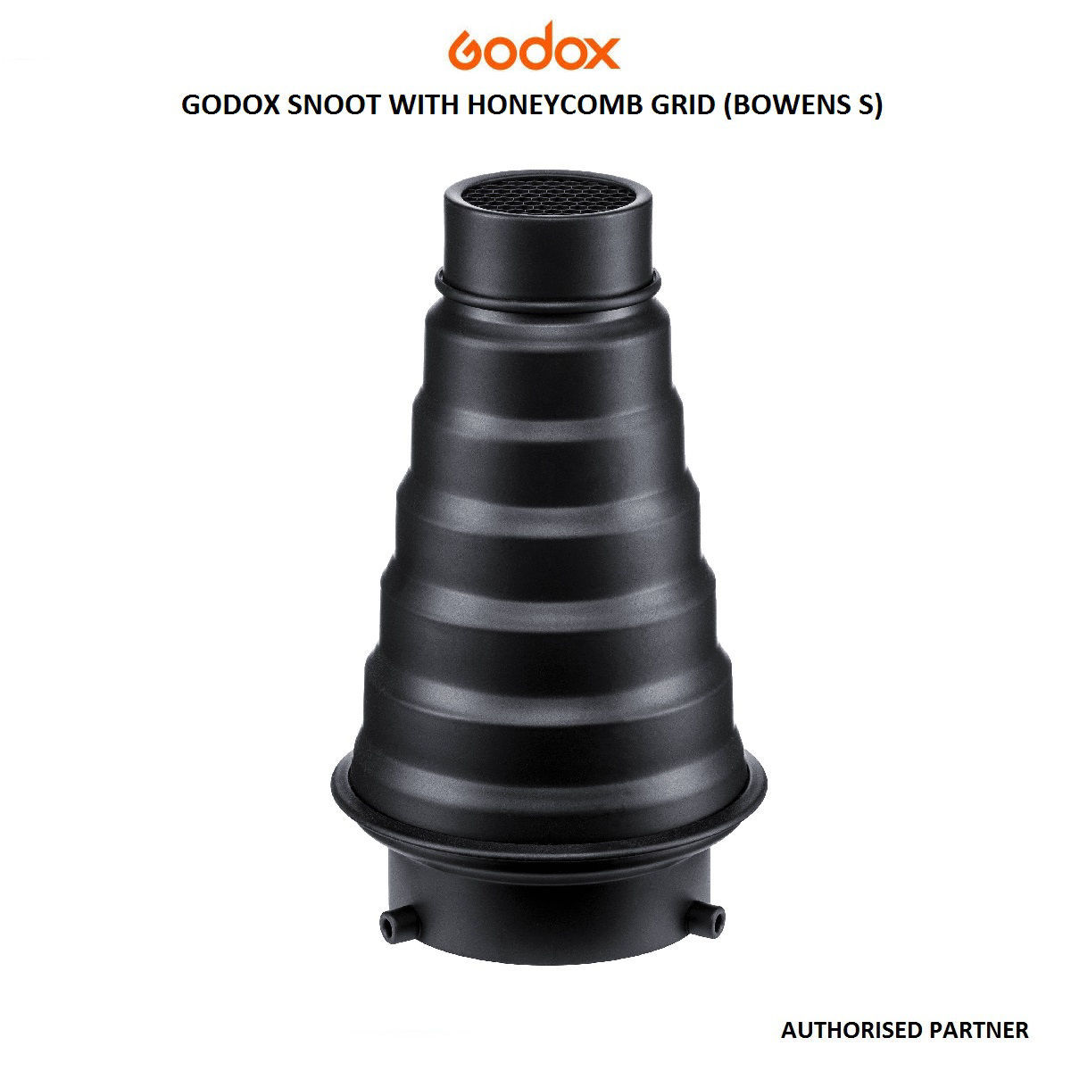 Godox Snoot with Honeycomb Grid (Bowens S) | Future Forward
