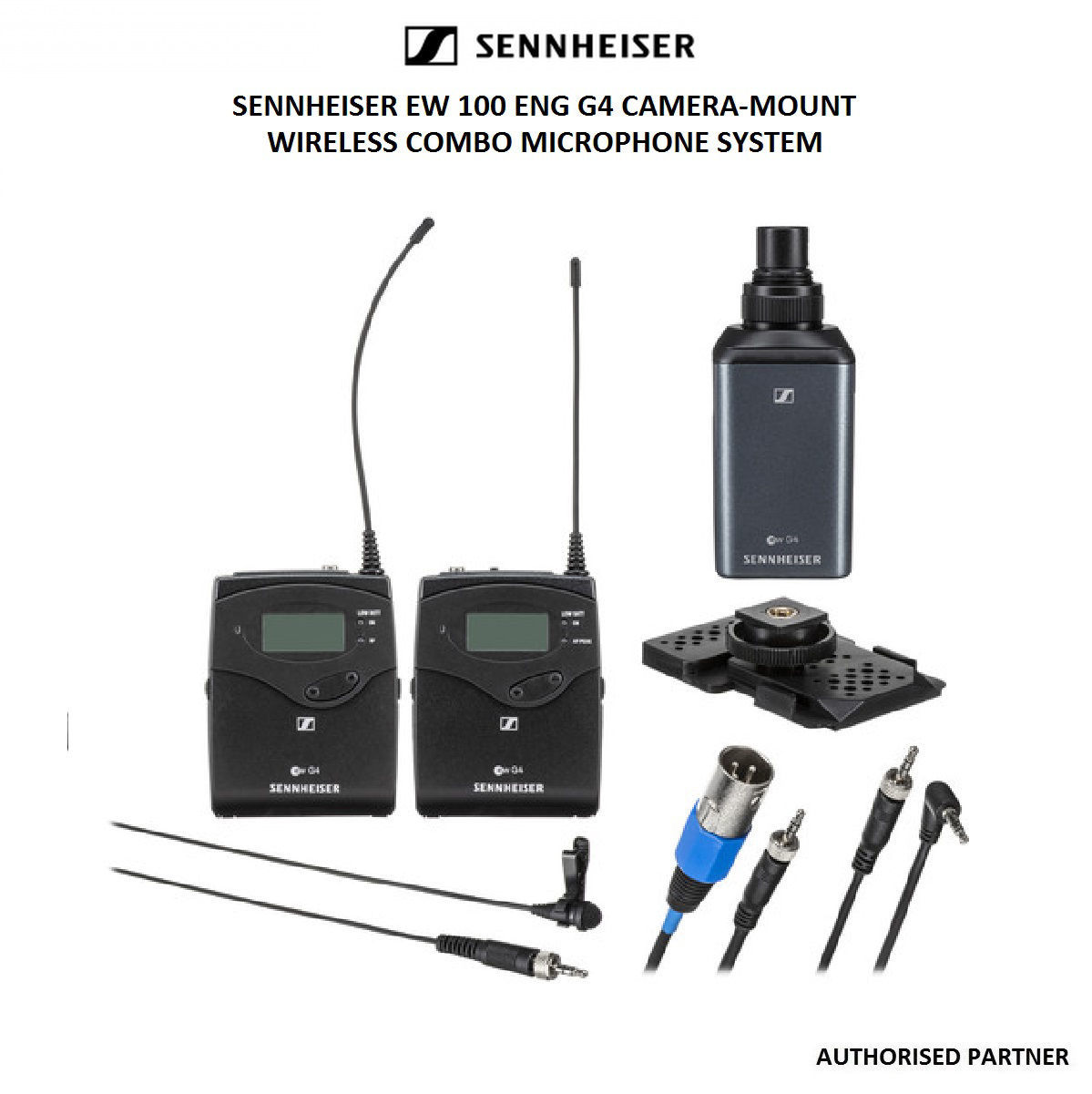 Sennheiser EW 100 ENG G4 Camera-Mount Wireless Combo Microphone System | Future Forward