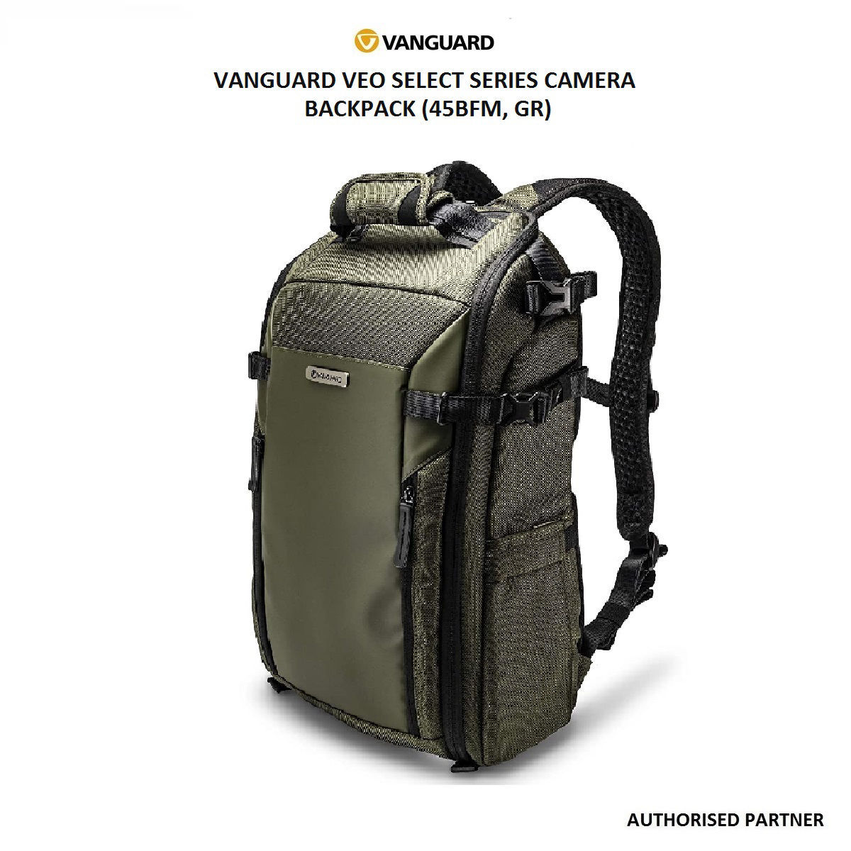 Vanguard VEO SELECT 45BFM Backpack (Green) | Future Forward