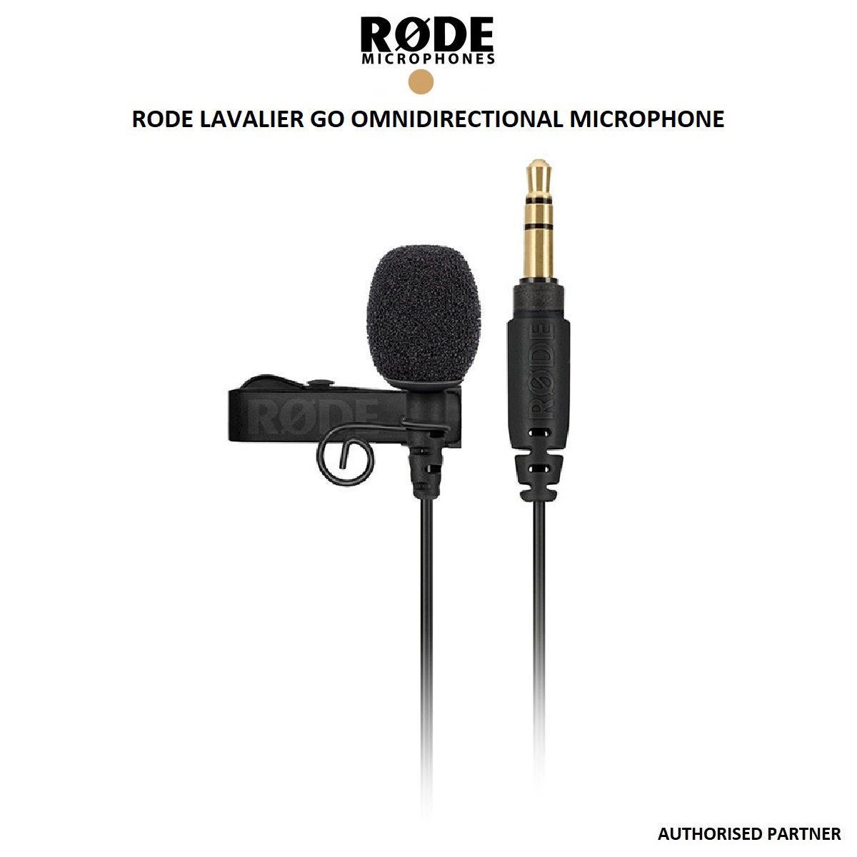 Rode Lavalier GO Omnidirectional Lavalier Microphone | Future Forward