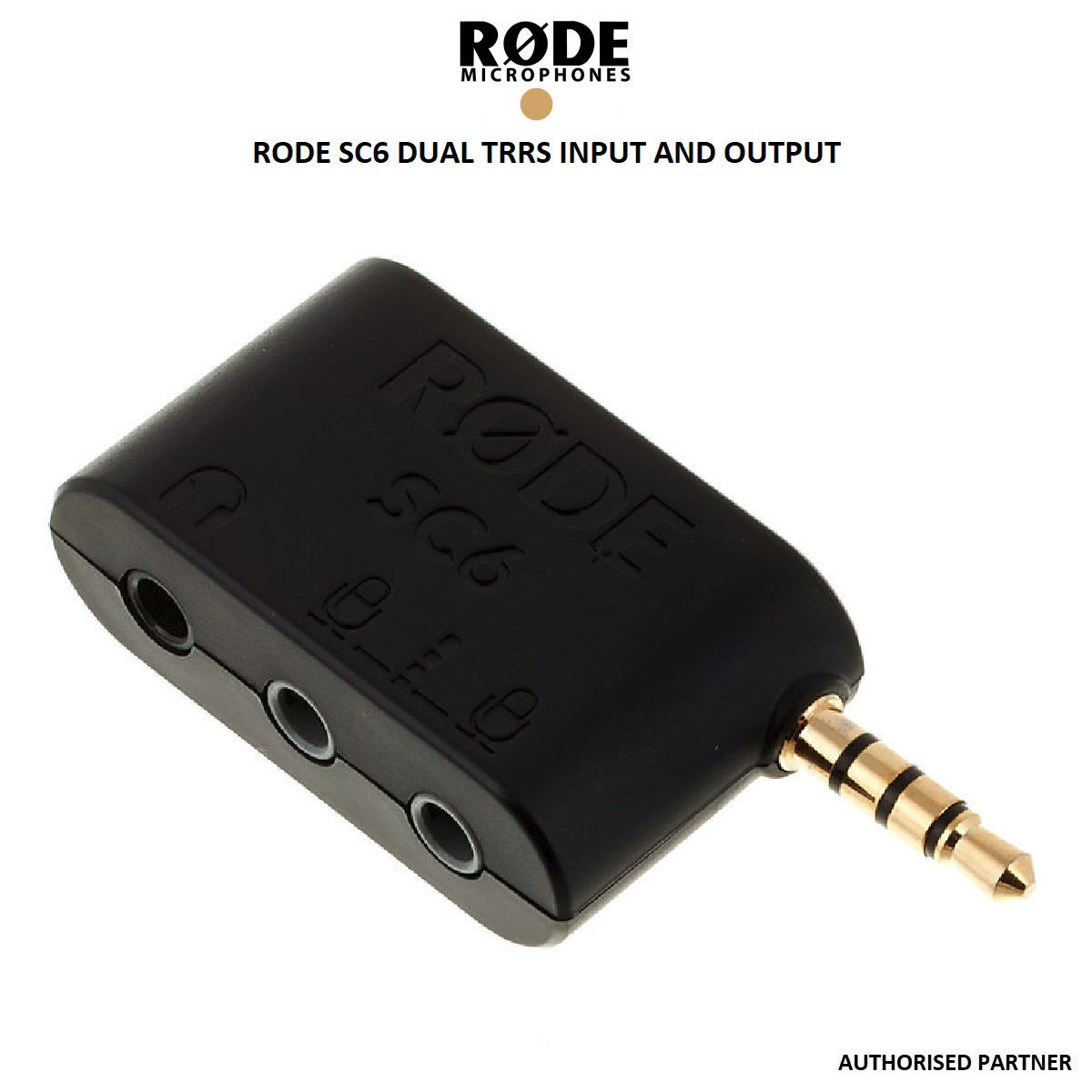 Rode SC6 Dual TRRS Input and Headphone Output | Future Forward