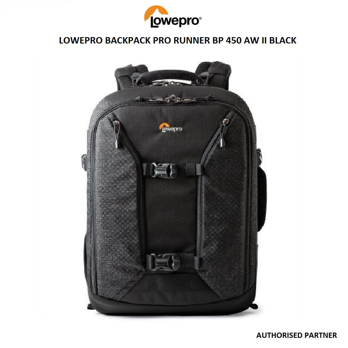 Lowepro Pro Runner BP 450 AW II Backpack (Black) | Future Forward