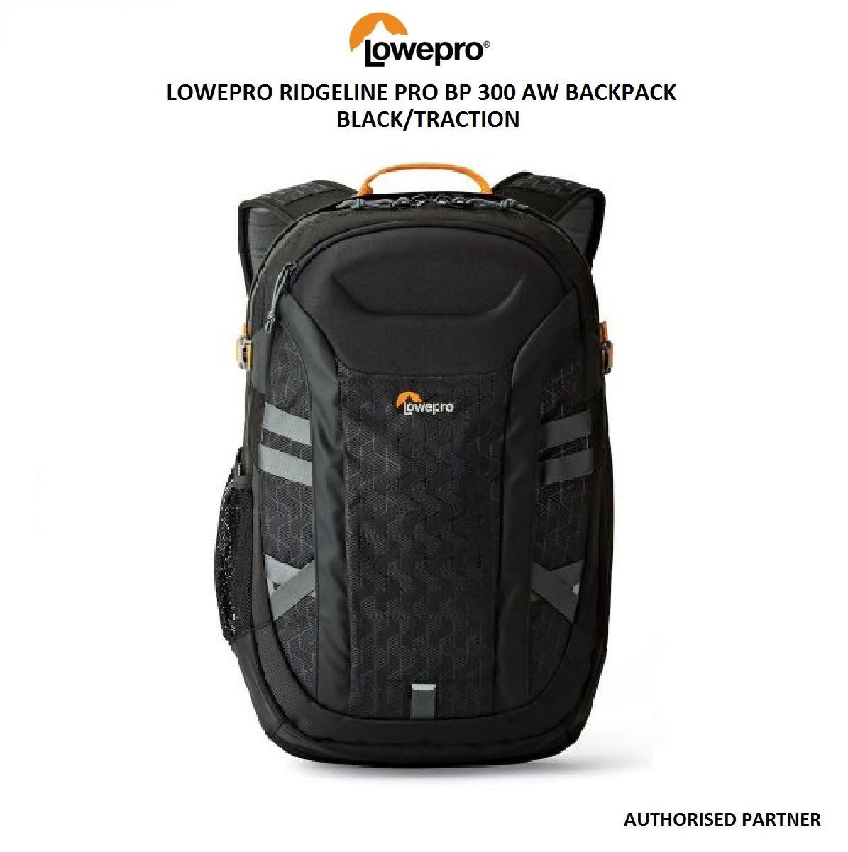 Lowepro RidgeLine Pro BP 300 AW Black/Traction | Future Forward