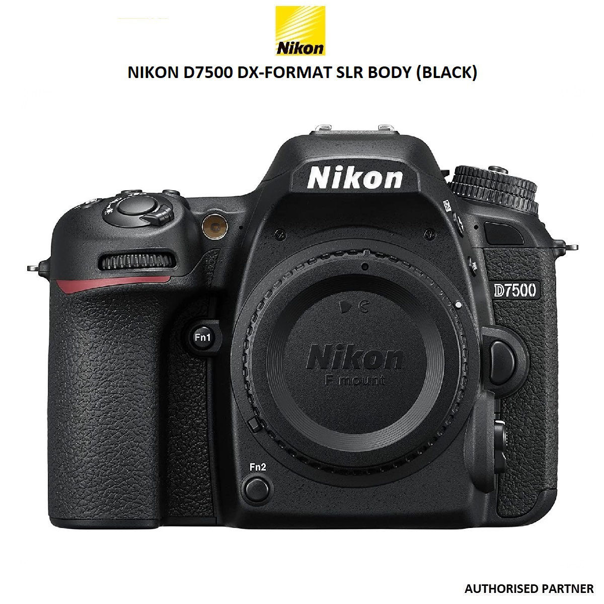 Nikon D7500 DX-Format Digital SLR Body (Black) | Future Forward