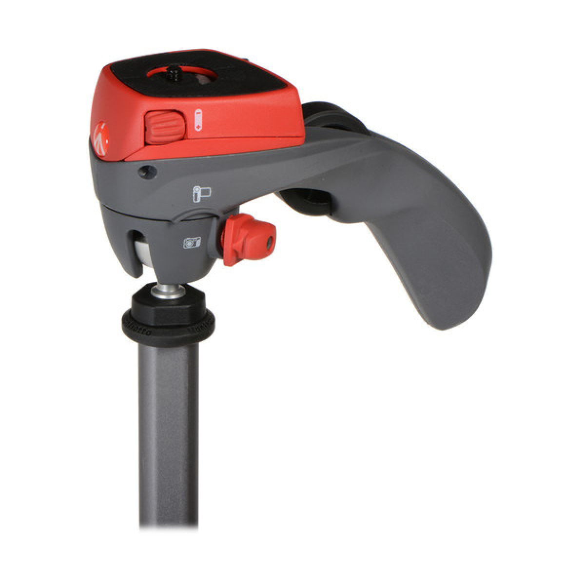 Manfrotto Compact Action Aluminum Tripod (Red) | Future Forward