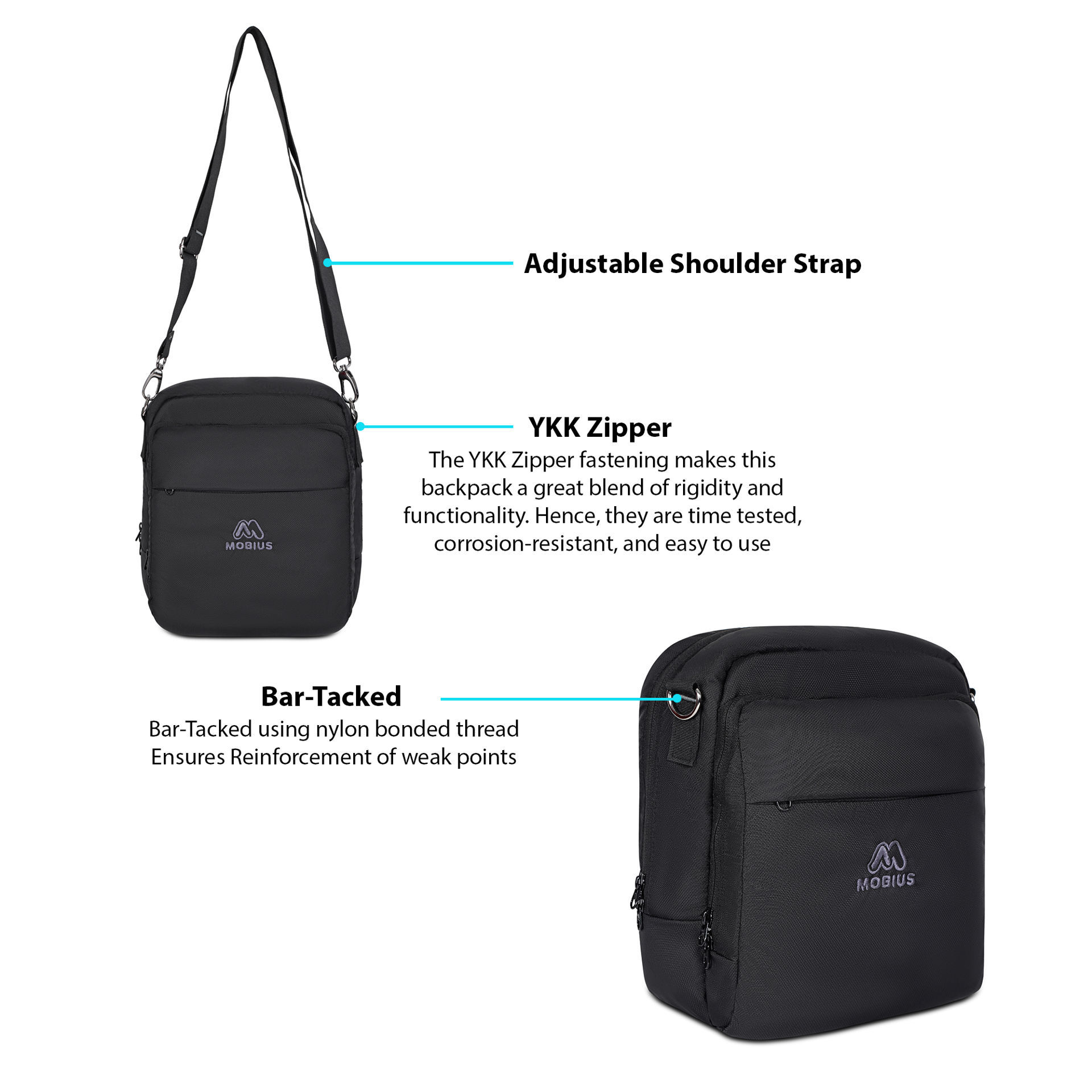 Mobius Versatile Accessories Sling Bag | Future Forward