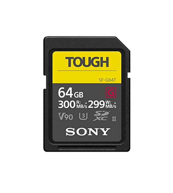 Sony SF-G Series 64GB UHS-II SD Memory Card (SF-G64/T1) | Future Forward