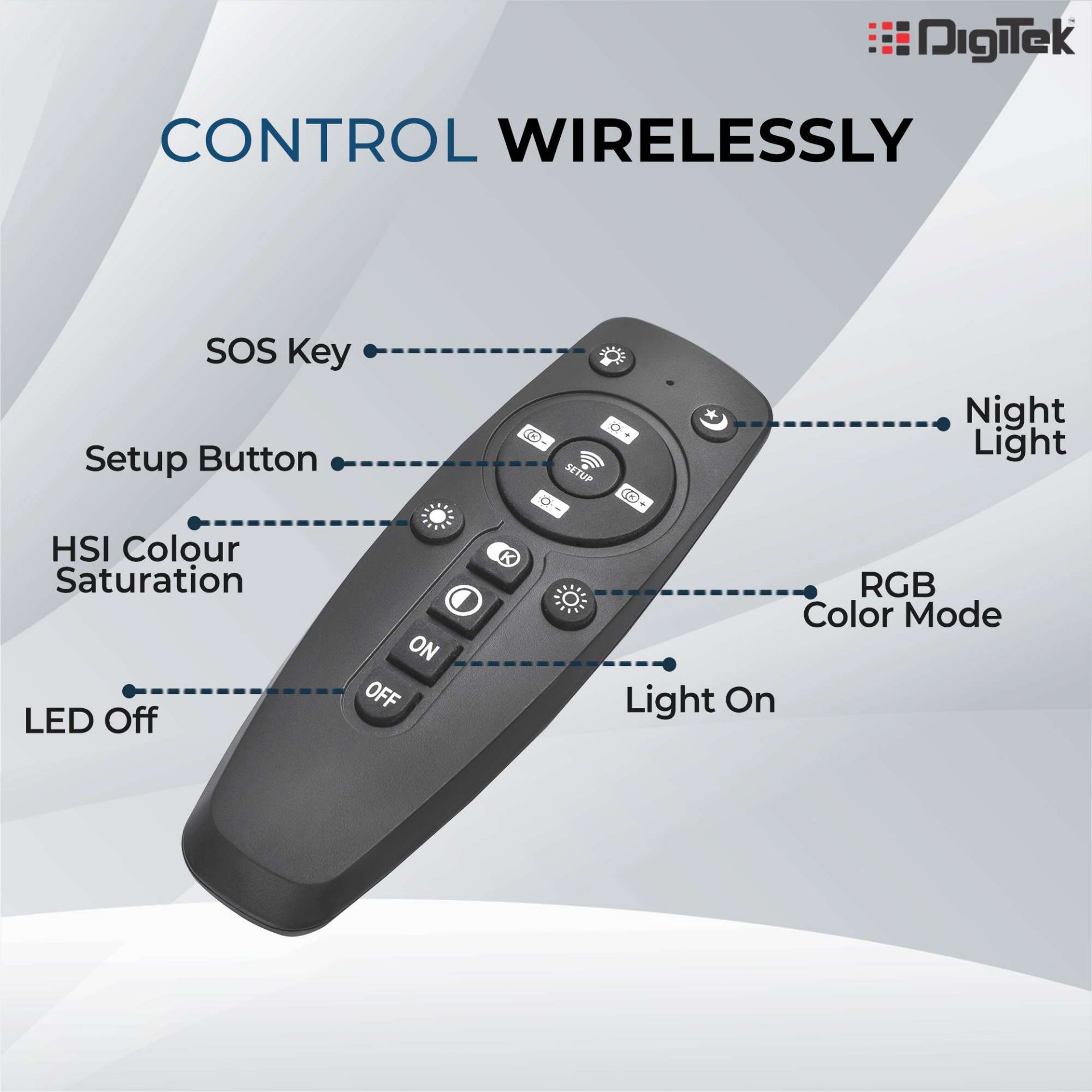 DIGITEK (LED D 556 RGB) Professional LED Video Light | Future Forward