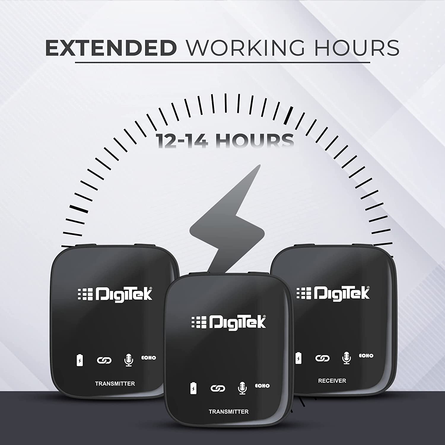 Digitek DWM-101 Wireless Microphone System for DSLR, Camcorder, Smartphone | Future Forward